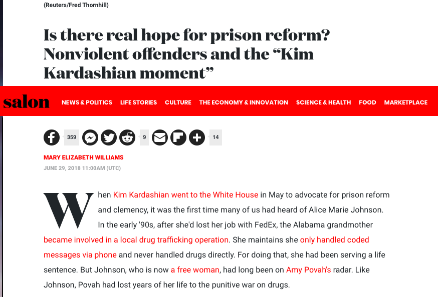 Amy Povah in Salon: "Is there hope..." — CAN-DO Justice through Clemency